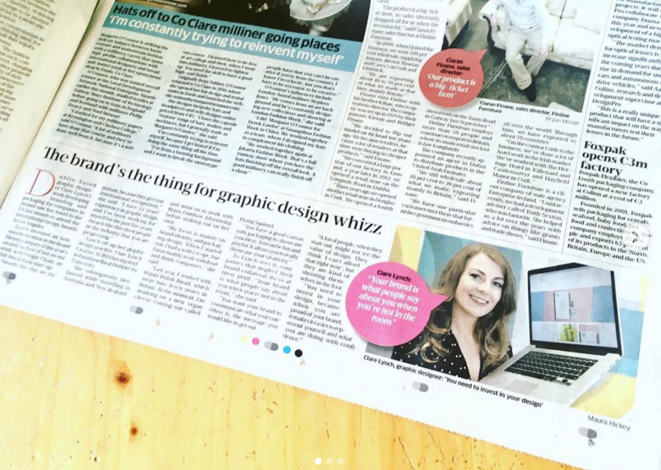 Sunday Business Post Newspaper Feature | Clare Lynch Creative – Graphic ...