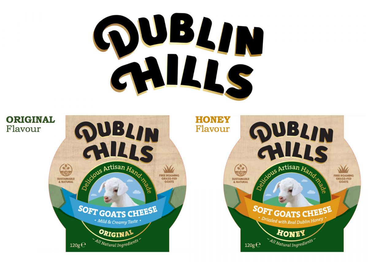 Dublin Hills Goats Cheese Brand Packaging Design | Clare Lynch Creative ...