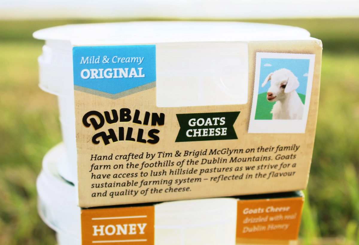 Dublin Hills Goats Cheese Brand Packaging Design | Clare Lynch Creative ...