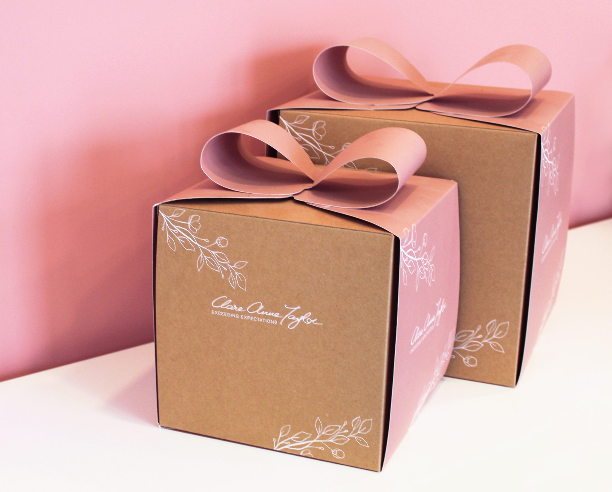 Clare Anne Taylor Couture Cakes – Brand Packaging Design | Clare Lynch ...
