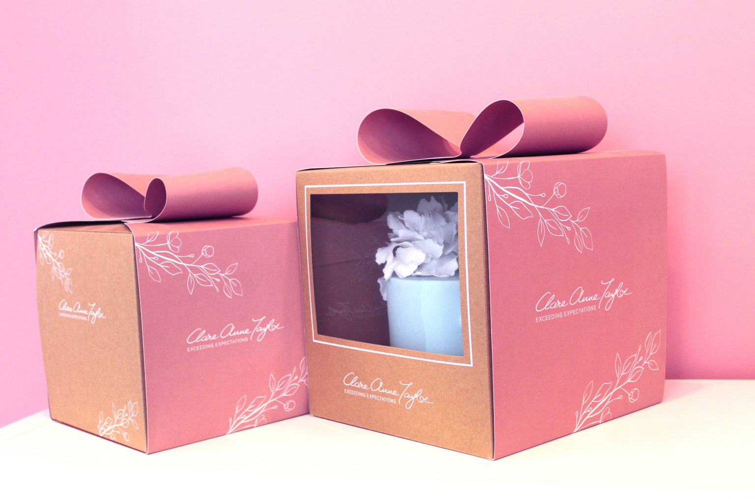 Clare Anne Taylor Couture Cakes – Brand Packaging Design | Clare Lynch ...