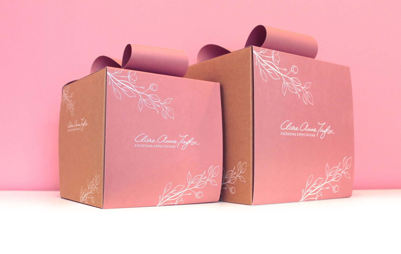 Clare Anne Taylor Couture Cakes – Brand Packaging Design | Clare Lynch ...