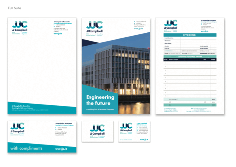 JJ Campbell Brand Identity & Marketing Collateral | Clare Lynch ...